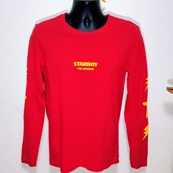 Xo Clothing | Shirts | Xo Weeknd Starboy Merch Long Sleeve | Poshmark